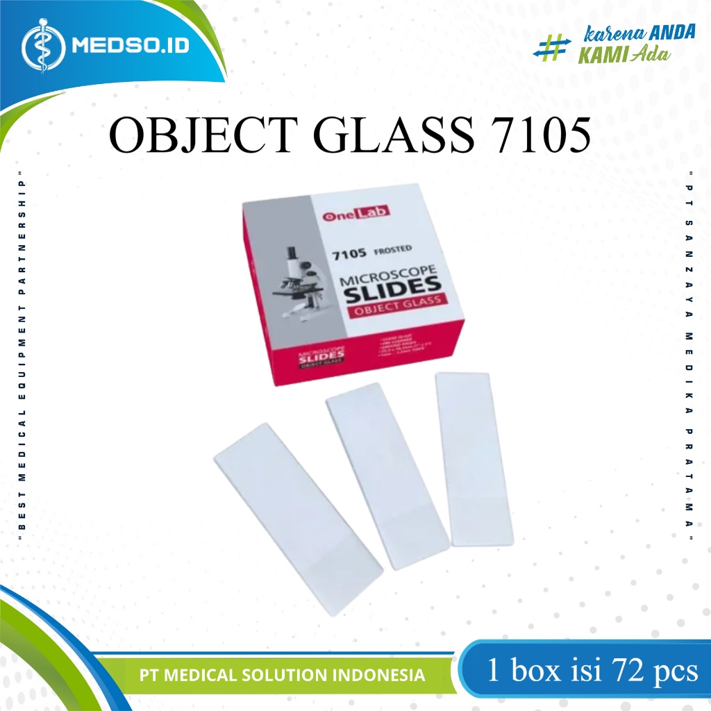 Jual OBJECT GLASS KACA PREPERAT MICROSCOPE SLIDE | Shopee Indonesia