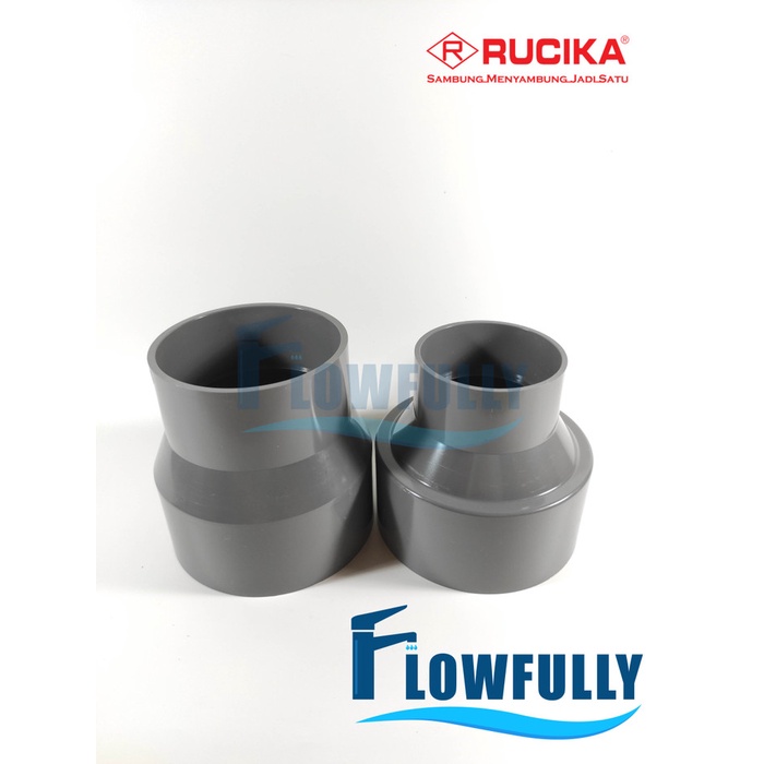 Jual INCREASER D 5 x 4 inch RUCIKA PVC VERLOP SOK REDUCER DV VLOK SOK ...