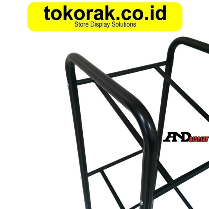 Jual Rak Galon Susun 4 Tingkat Beroda Victory Rak Besi Disser Galon Air ...