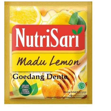 Jual Nutrisari Minuman Serbuk Madu Lemon Renceng 10 Sachet | Shopee ...