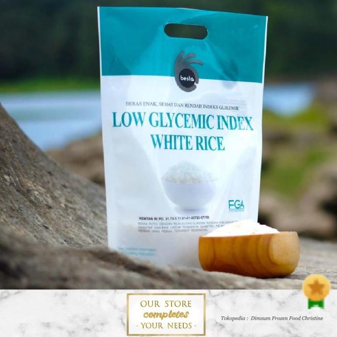Jual Beras Besta Rice Low Glycemic Sugar Free White Rice Beras Sehat 5 ...