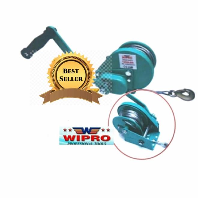 Jual Katrol Manual Berikan Alat Derek Hand Winch Wipro 1200 Lbs 500Kg ...