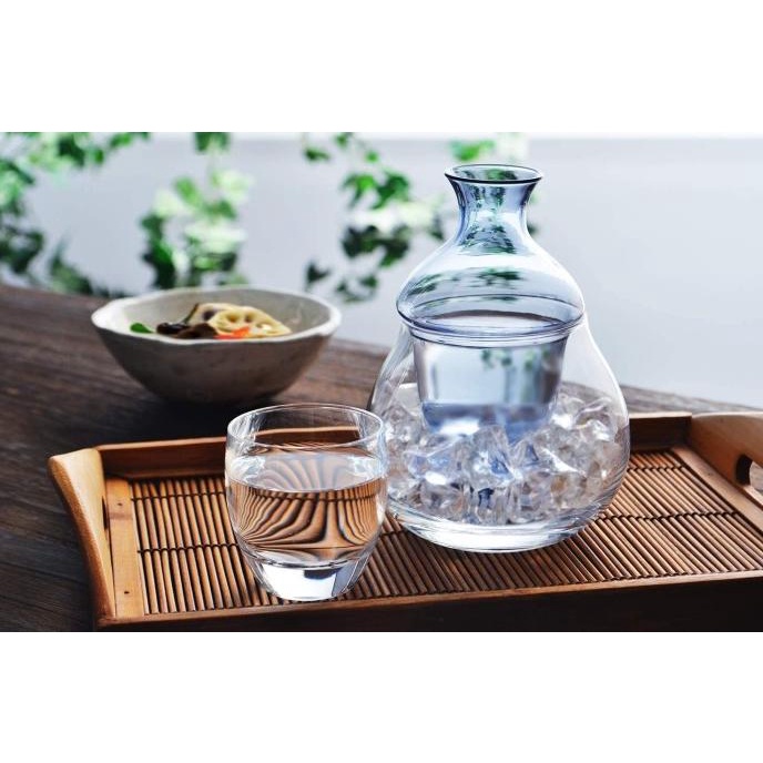 Jual Artisan Glass - Toyo Sasaki - Cold Sake Bottle Carafe | Shopee ...