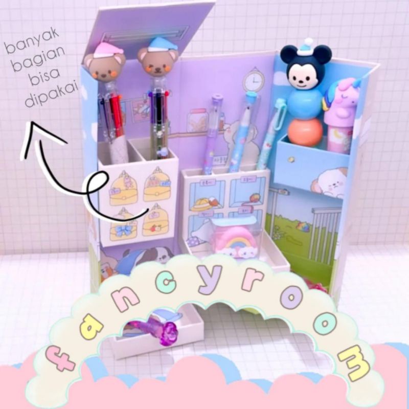 Jual Kotak Pensil Karton Model Lemari /Pencil case/ Tempat pensil ...