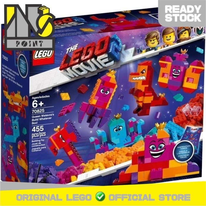 Jual MUST HAVE!! LEGO 70825 - THE LEGO MOVIE 2 - QUEEN WATEVRA'S BUILD ...