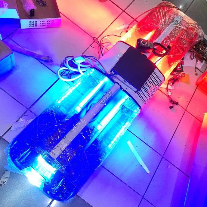 Jual LAMPU ROTATOR SIRENE PATWAL LED LIGHT BAR TOA PATWAL AMBULANCE ...