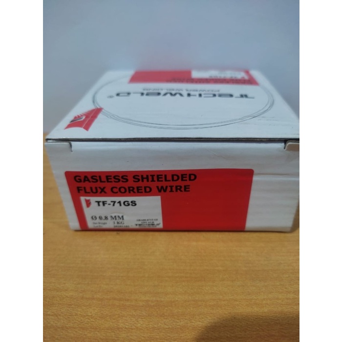 Jual Techweld 0.8mm Kawat Las MIG Flux Core Gasless Wire 1 kg Las ...