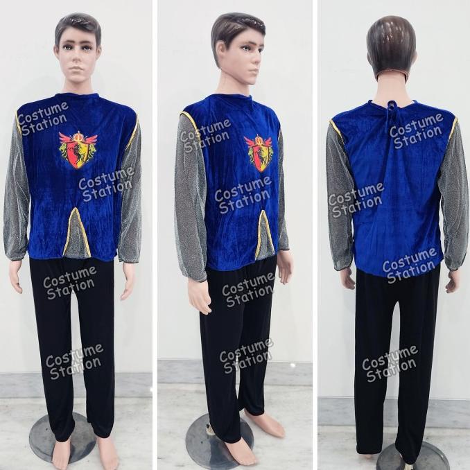 Jual Kostum Blue Knight / Costume King Raja Ksatria Pangeran dewasa ...