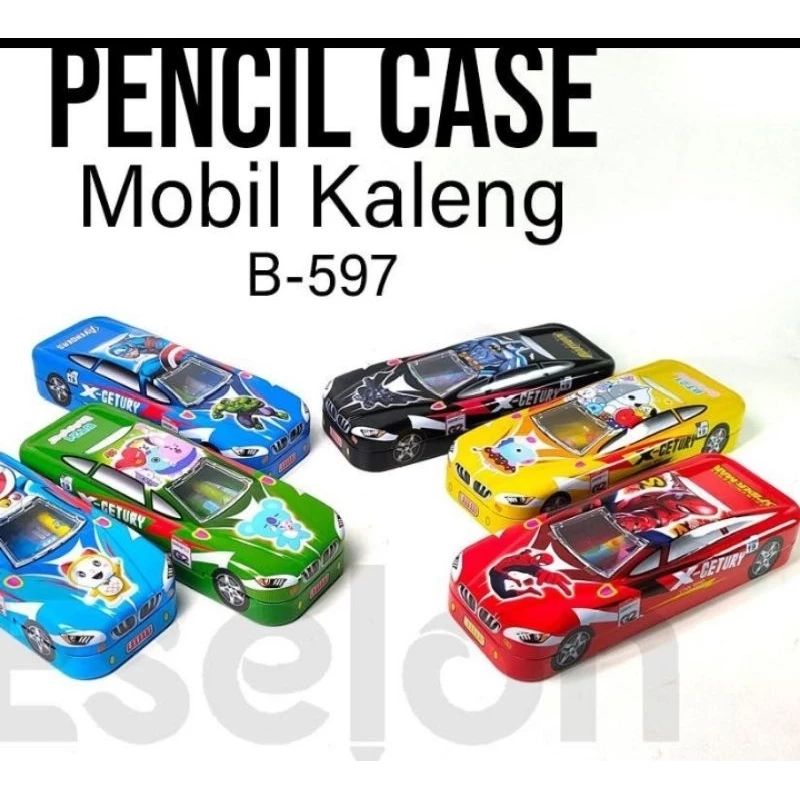 Jual Kotak pensil mobil kaleng + anak | Shopee Indonesia