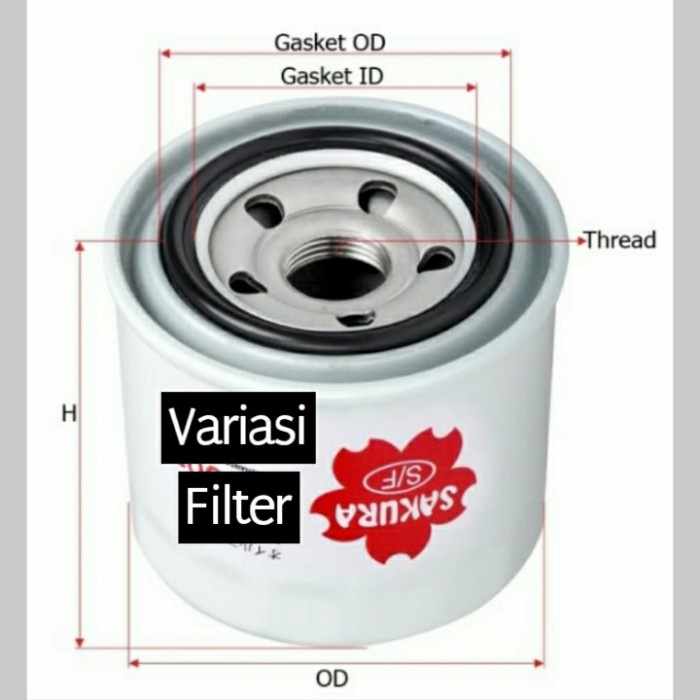 Jual Oil Filter Oli Hyundai Santa FE 2400cc bensin 2013-2018 ...
