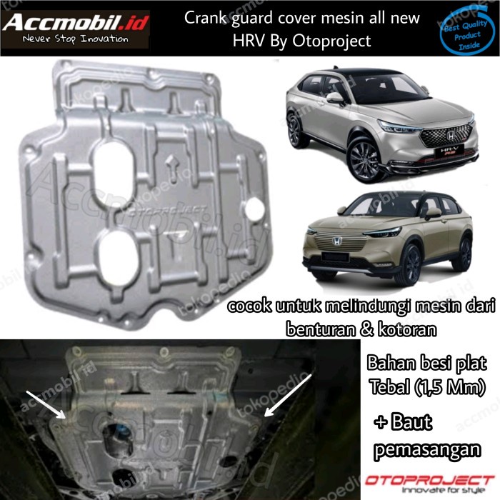 Jual Crank Guard All New Hrv Cover Engine Pelindung Mesin Bawah ...