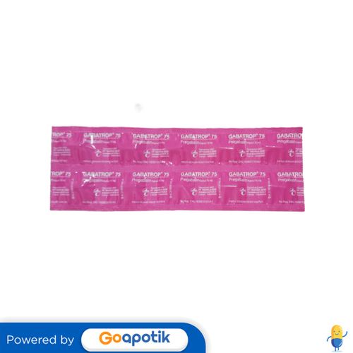 Jual GABATROP 75 MG STRIP 10 KAPSUL | Shopee Indonesia