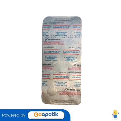Jual CANDEPRESS 16 MG STRIP 10 TABLET | Shopee Indonesia
