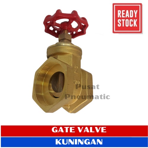 Jual 3/4" Stop Kran Gate Valve Kuningan Size 3/4 Inch | Shopee Indonesia
