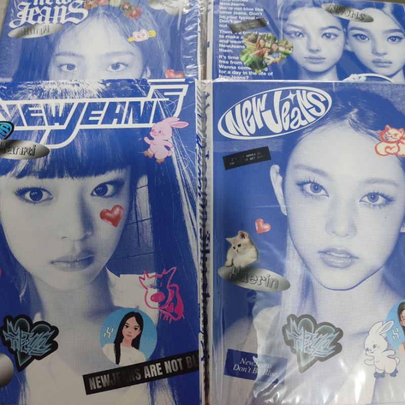 Jual (ALBUM ONLY) NEWJEANS BLUEBOOK VERSION ALBUM ONLY NO PHOTOCARD PC ...