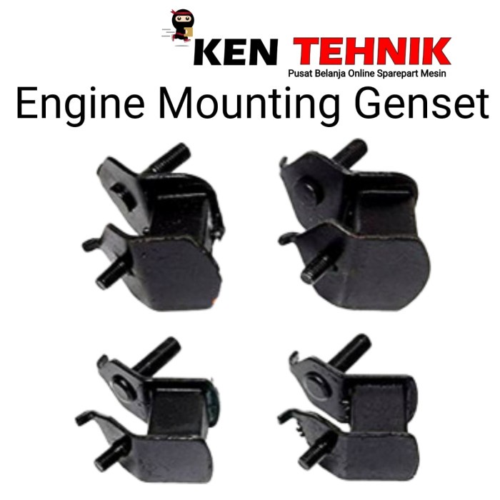 Jual Karet Mounting Mesin Genset Bensin 2000watt-5000watt | Shopee ...