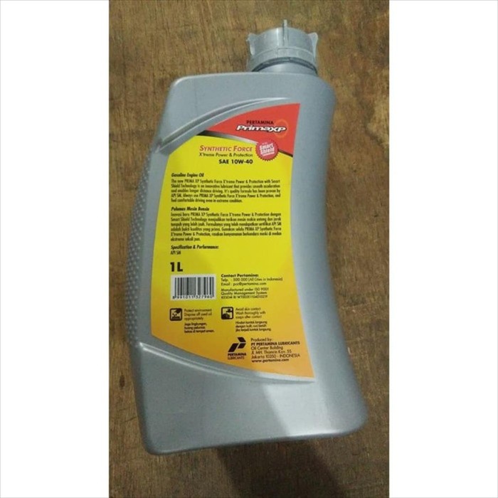 Jual Oli Mesin Mobil Pertamina Prima XP 10W-40 SM Smart Shield 1 liter ...