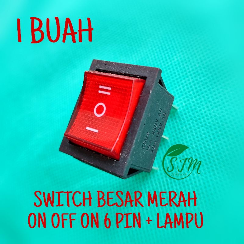 Jual Saklar Switch On Off On 6 Pin Lampu | Shopee Indonesia