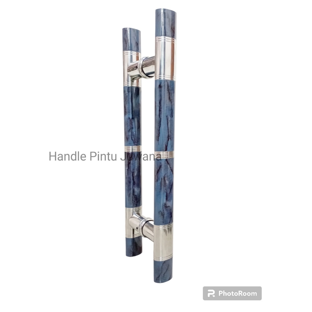 Jual Pull Handle pintu rumah baut tembus motif marmer 60cm 45cm gagang ...