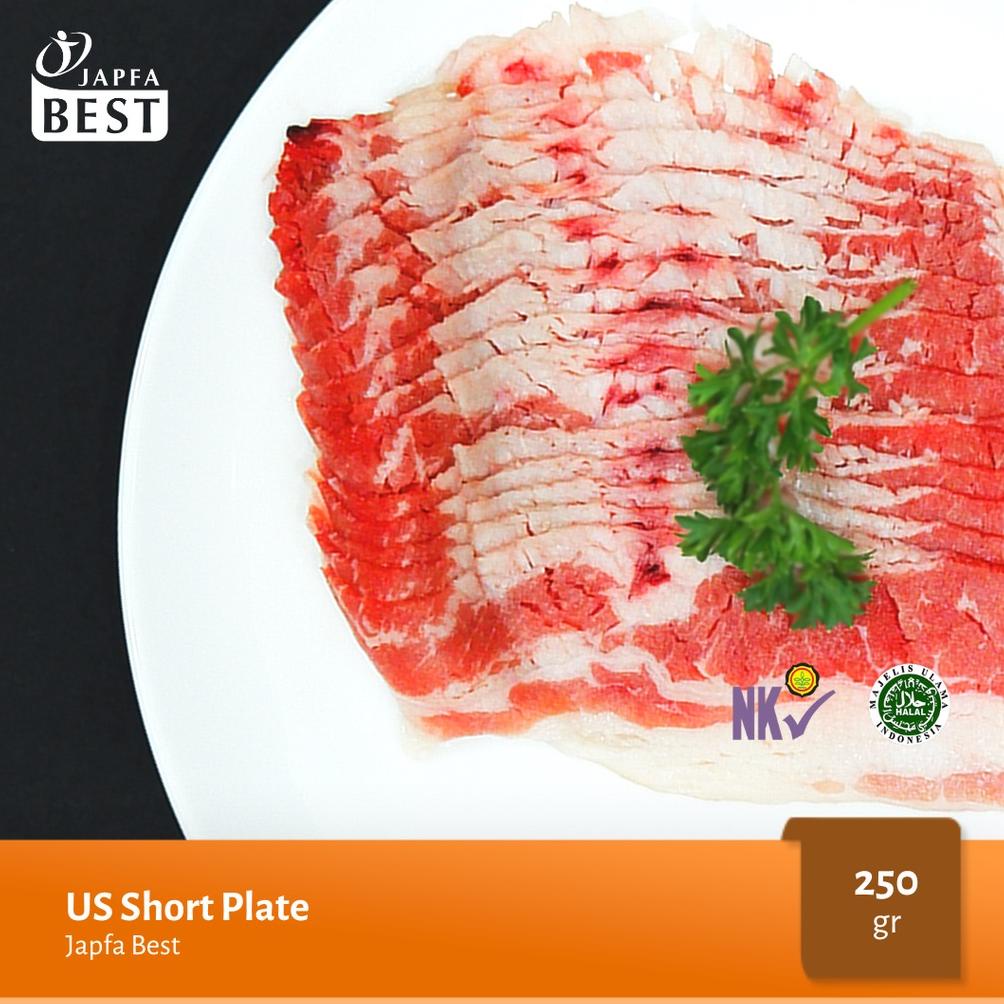 Jual "| daging sapi us shortplate beef slice 250 gr | Shopee Indonesia