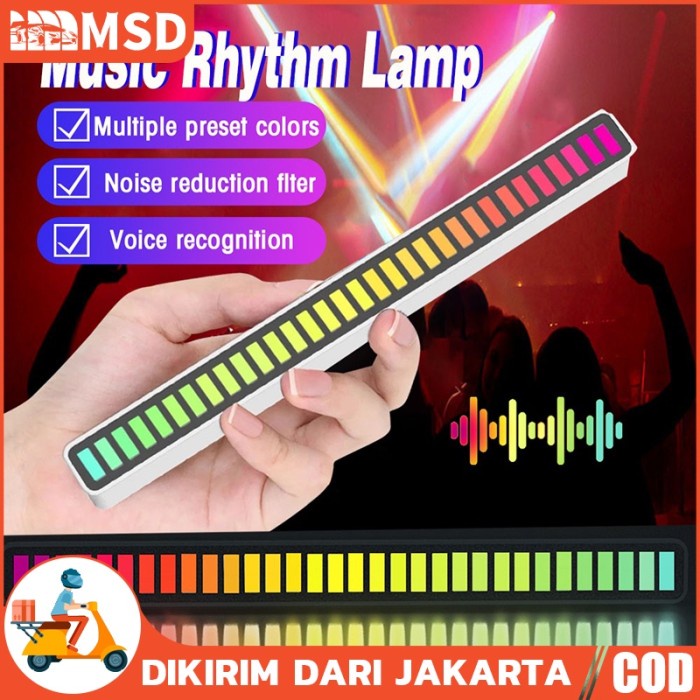 Jual Lampu Led Rgb Bar Strip Spectrum Audio Indicator Music Sound ...