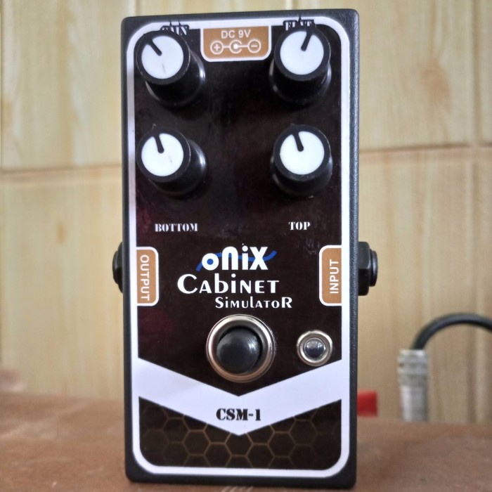 Jual Efek Gitar Stombox oNiX Cabinet Simulator | Shopee Indonesia