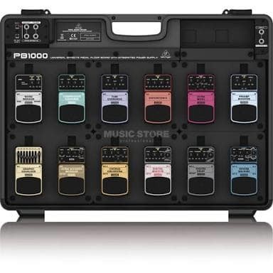 Jual Behringer PB1000 ( PB 1000 ) Pedalboard untuk Efek Gitar | Shopee ...