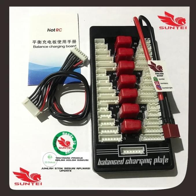 Jual Parallel Charging Board T-Plug Balance Charge Paralel Plate Dean ...
