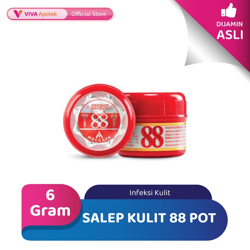 Jual Salep Kulit 88 Pot untuk Infeksi Kulit (6 Gram) | Shopee Indonesia