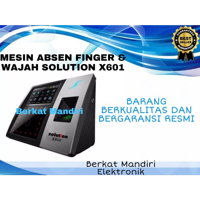Jual Mesin Absen Solution X 601 / Solution Fingerprint X601 | Shopee ...