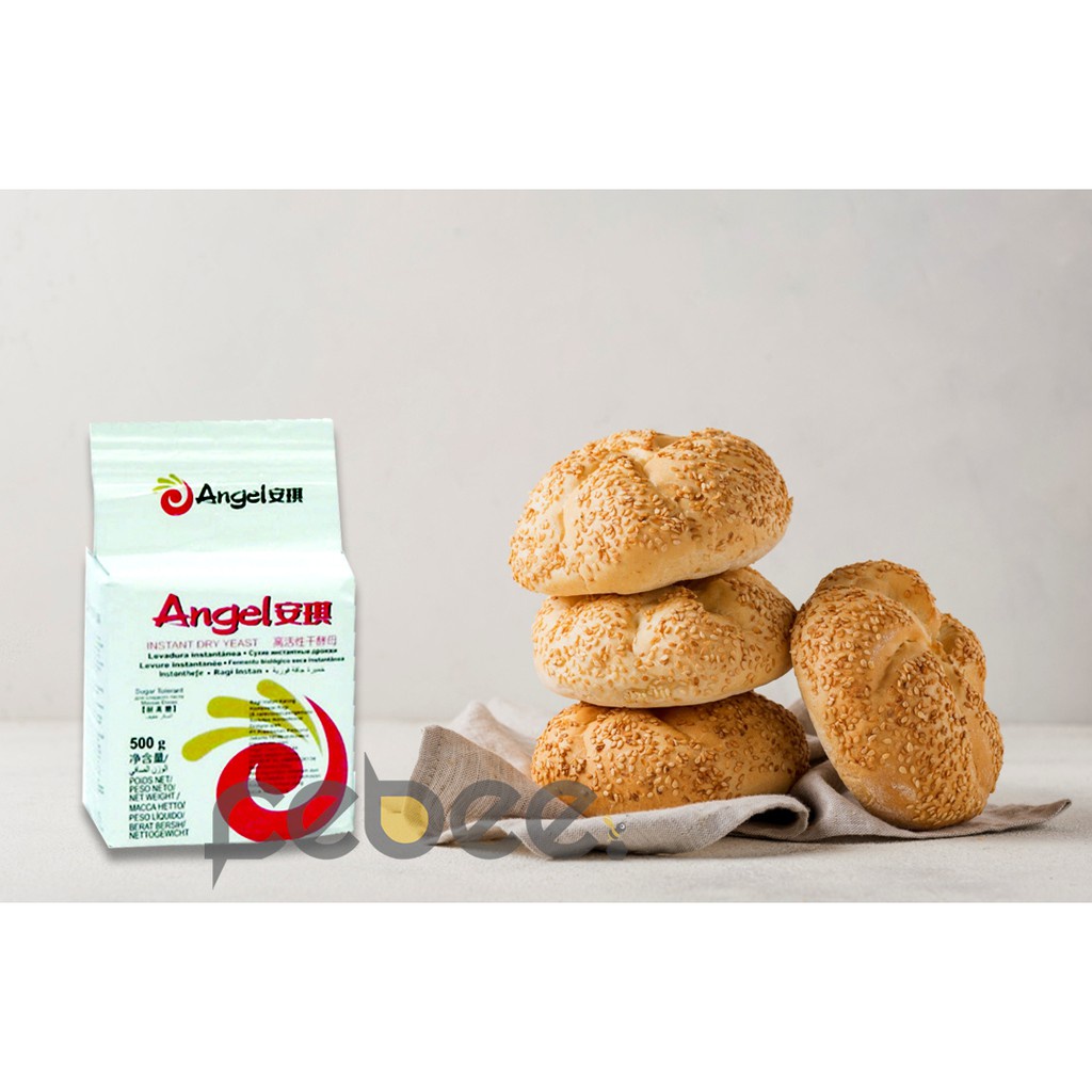 Jual Angel Instant Dry Yeast White Ragi Instan Putih 500G | Shopee ...