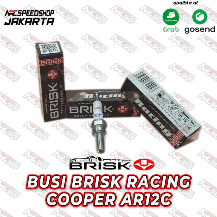 Jual Busi Brisk Cooper Ar12C Cbr150 Satria Fu R15 V3 Pcx 150 Nmax Aerox ...