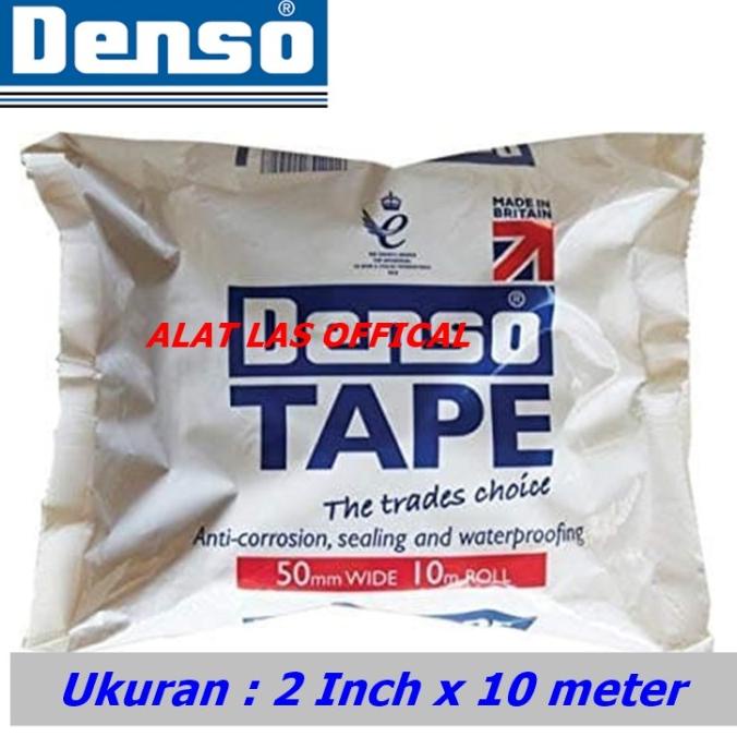 Jual Produk Unggulan] Denso Tape 2 Inch x 10 Meter Isolasi Pipa Denso ...