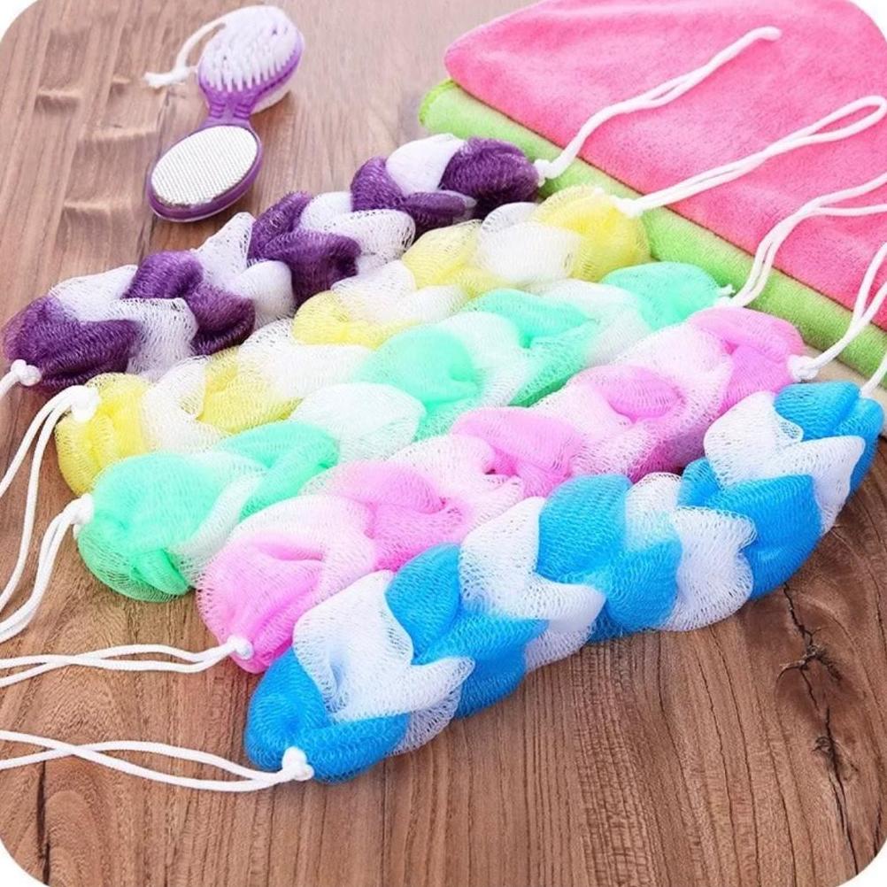 Jual SPON JARING MANDI SPIRAL PANJANG / SPONS MANDI KEPANG BAHAN NILON ...