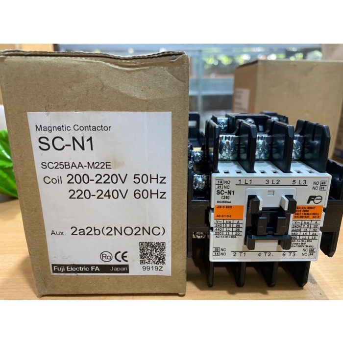Jual Contactor Fuji SC-N1 3Phase 220V | Shopee Indonesia