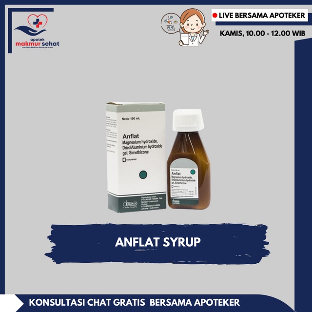 Jual Anflat Sirup 100 ml | Shopee Indonesia