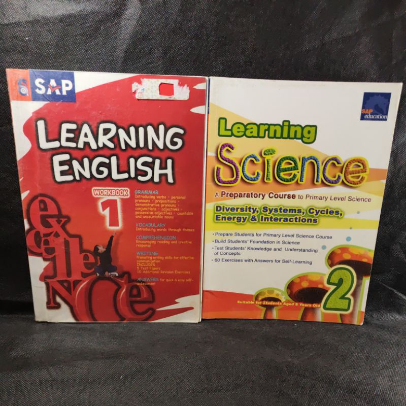 Jual Buku Learning English, Science 1, 2, Studentbook, Workbook, SAP ...
