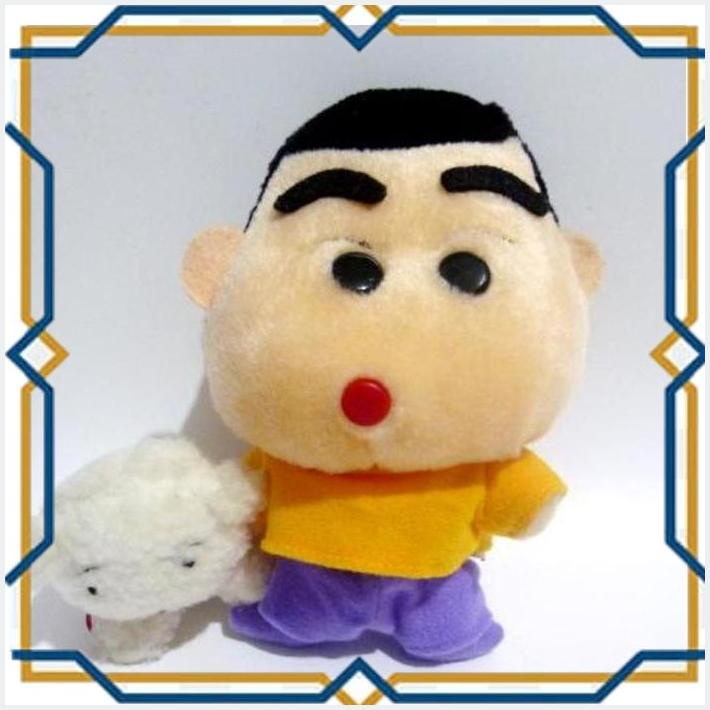 Jual [LIL] BONEKA CRAYON SHIN CHAN SHINCHAN SINCHAN SHIRO ORIGINAL ...