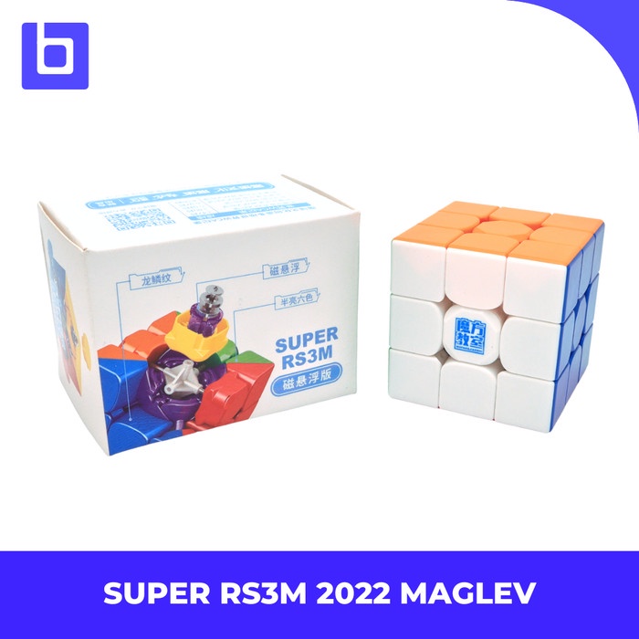 Jual Rubik 3x3 Moyu Super RS3M 2022 Maglev Original | Shopee Indonesia