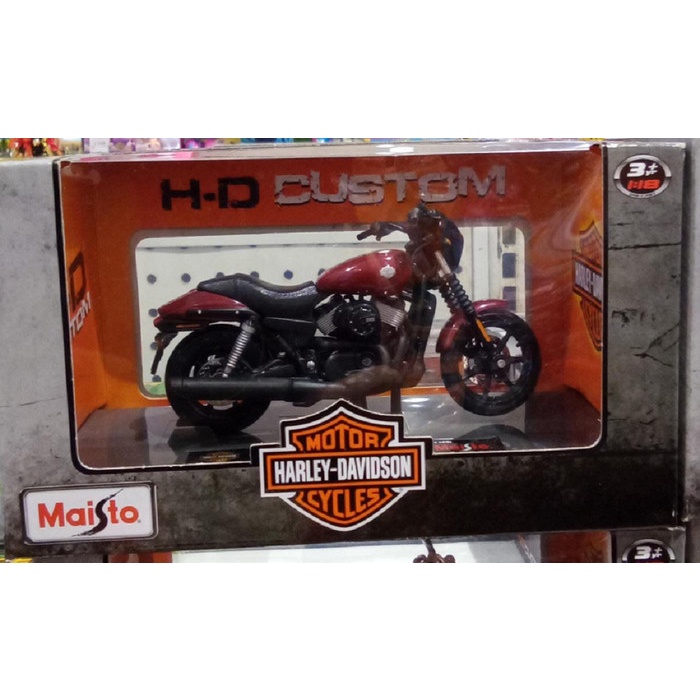 Jual MUST HAVE!! SALE MAINAN : MAISTO HD CUSTOM HARLEY DAVIDSON MOTOR ...