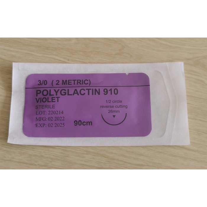 Jual Benang operasi Polyglactin 910 3/0 VYCRIL -Tatasie | Shopee Indonesia