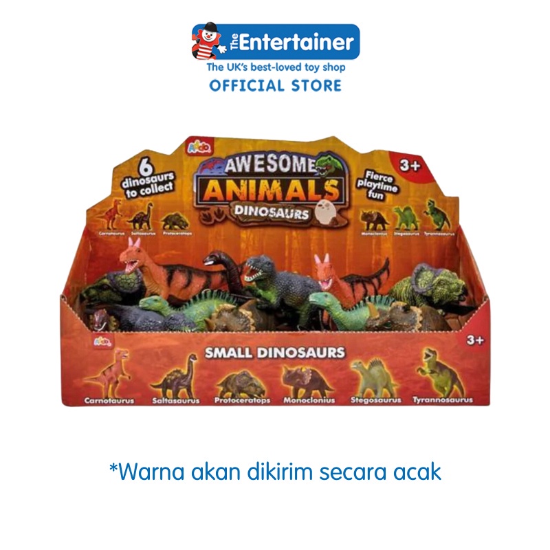 Jual Addo Awesome Animals Dinosaurs Small (Assorted) - Mainan Figur ...