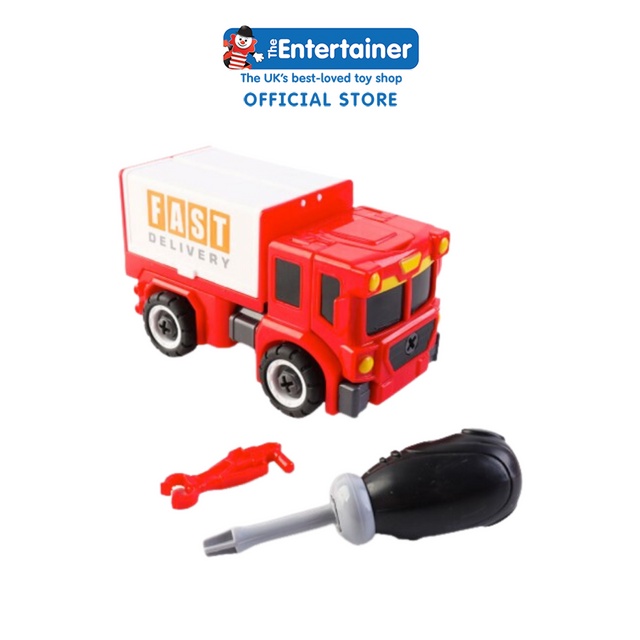 Jual Okiedog Diy Robo Truck Container - Mainan Robot Mobil Anak (Merah ...