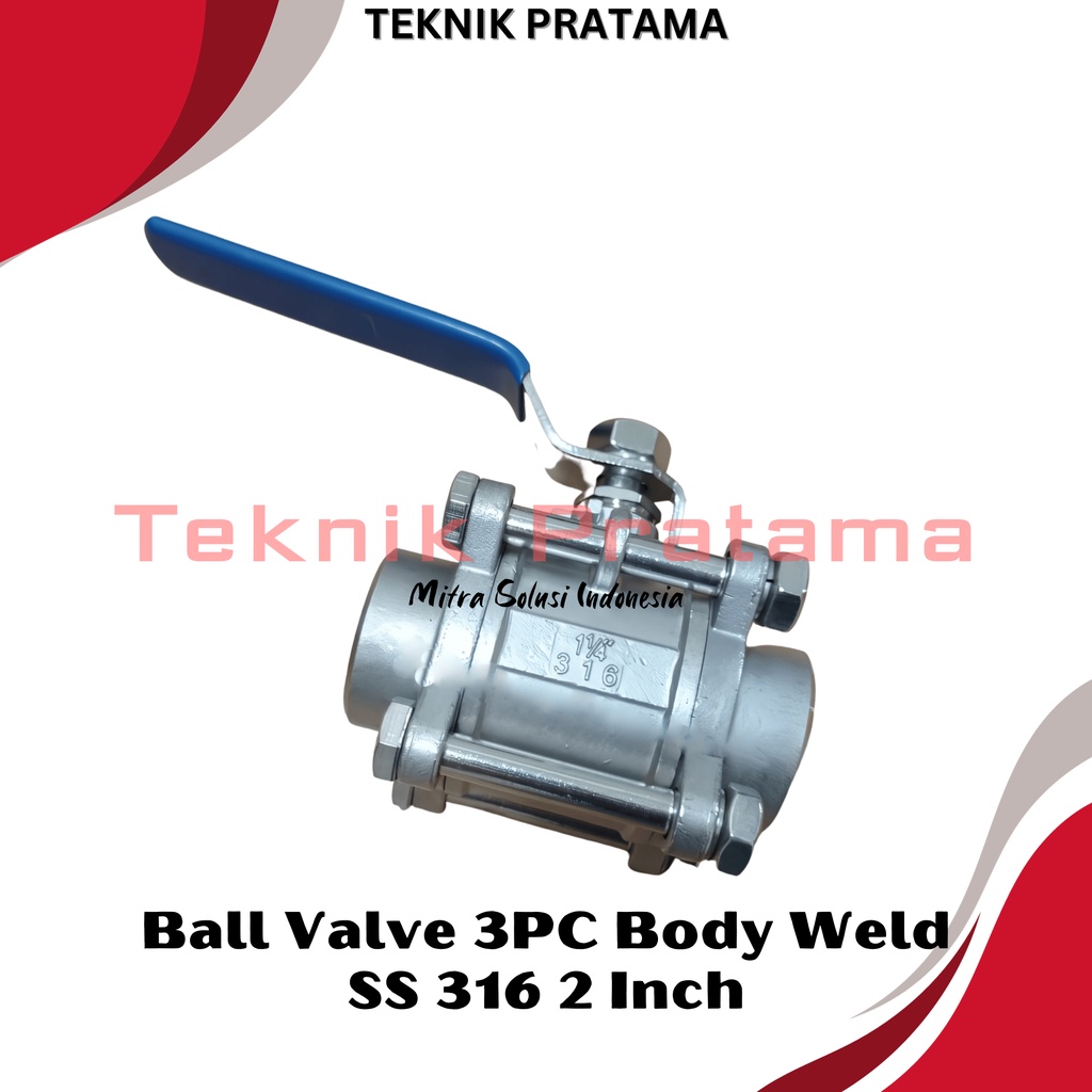 Jual BALL VALVE SANKYO 3PC BODY STAINLESS BUTTWELD 2 1/2" Inch | Shopee Indonesia