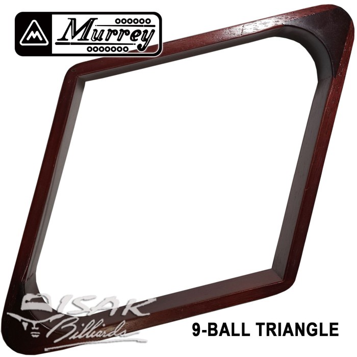Jual Murrey 9-ball Diamond Billiard Rack - Wood - Segitiga bola-9 Kayu ...