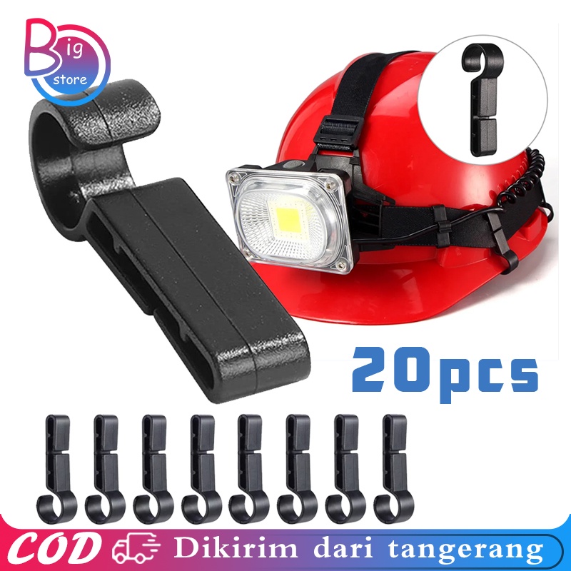 Jual 20pcs/Set Klip Lampu Helm Hitam Helmet Headlight Clips Klip Helm ...
