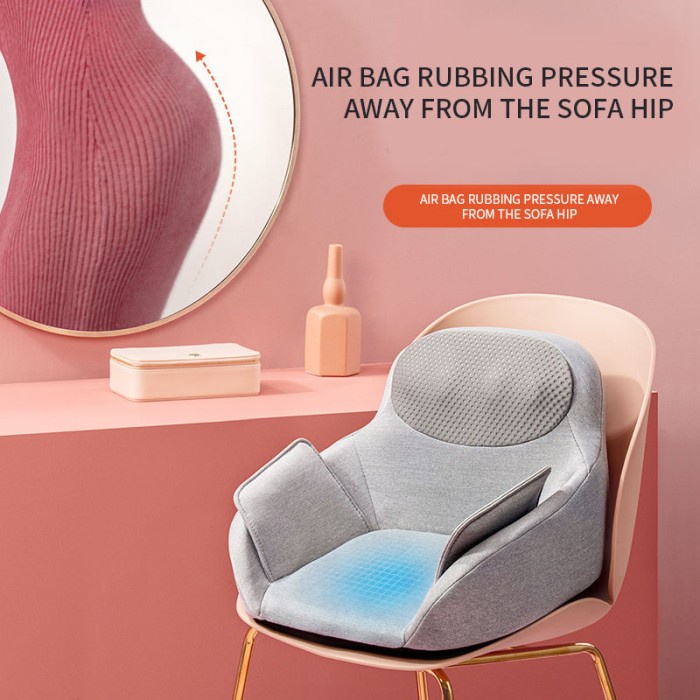 Jual Ready Momoda Alas Kursi Pijat Ergonomic Lumbar Waist Hip Support ...