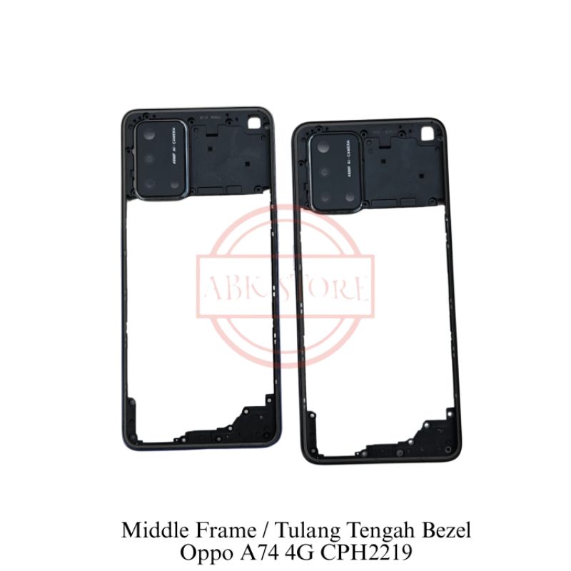 Jual Middle Frame - Tulang Tengah Bezel Oppo A74 4G CPH2219 Bezzel ...