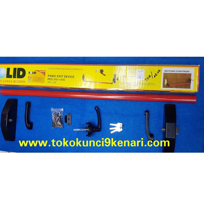 Jual Latin- Panic Bar SolidHandle Pintu Emergency( Pintu Darurat )Ped ...