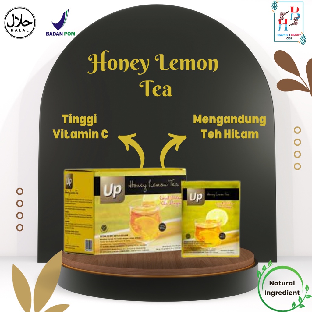 Jual Official CNI Honey Lemon Tea Kemasan Box isi @15 sachet Berkhasiat ...